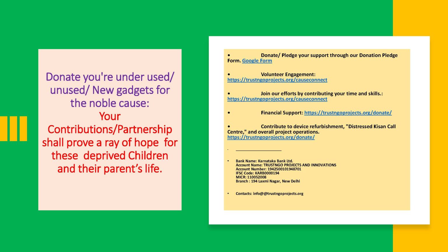 TechGap – TrustngoProjects